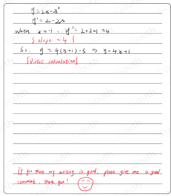 Solved: The upper part of this steep mountain is parabolic in shape ...